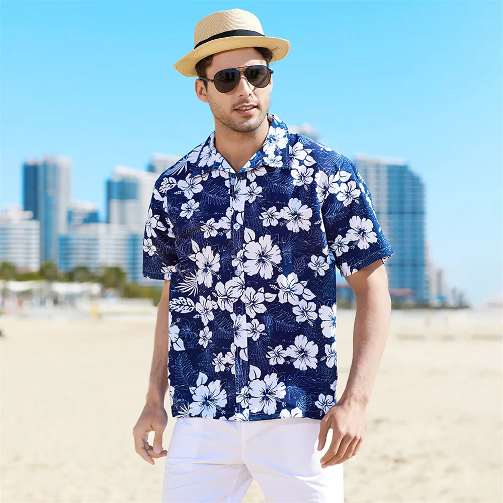 Custom Men's Hawaiian Shirts Manufacturers | LeelineCustom